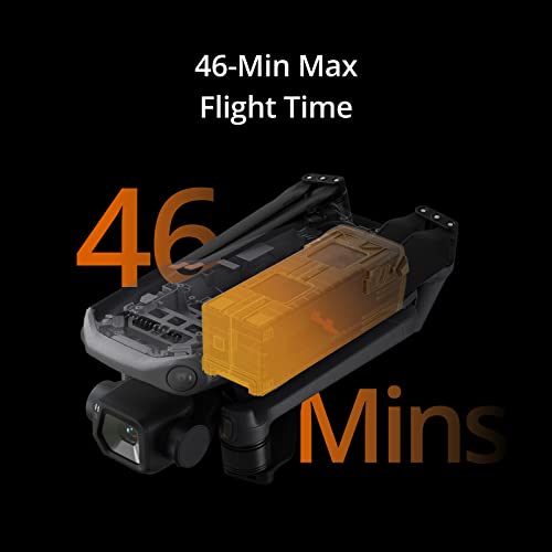 DJI Mavic 3 Classic, Drone with 4/3 CMOS Hasselblad Camera for Professionals, 5.1K HD Video, 46 Mins Flight Time, Omnidirectional Obstacle Sensing, 15km Transmission Range, Smart Return to Home