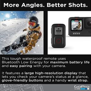 GoPro HERO9 Black + Smart Remote + PNY Elite-X 64GB microSDHC Card Adapter-UHS - Waterproof Action Camera with Front LCD and Touch Rear Screens, 5K Ultra HD Video, 20MP Photos