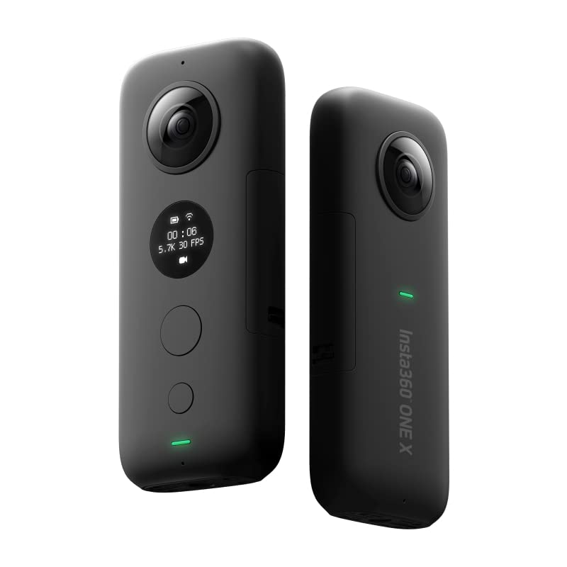 Insta360 ONE X Action Camera 360 Degree, 5.7K Video 18MP Photo, FlowState Stabilization, Real Time WiFi Transfer, Sports Video