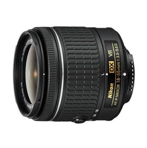 nikon af-p dx nikkor 18-55mm f/3.5-5.6g vr lens for nikon dslr cameras