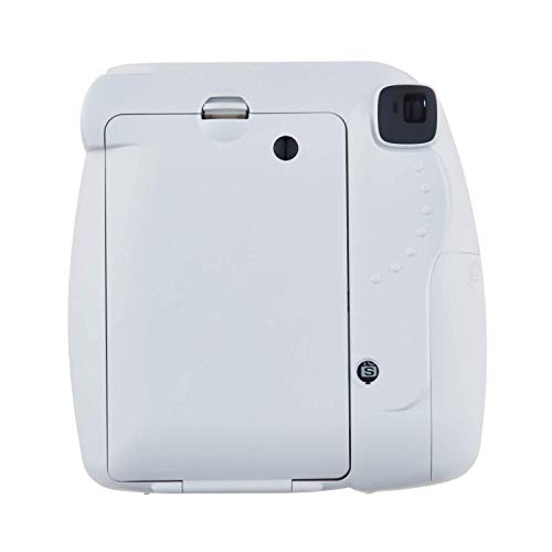 Fujifilm Instax Mini 9 Camera, Smoky White - with Fujifilm instax mini Instant Daylight Film Twin Pack, 20 Exposures