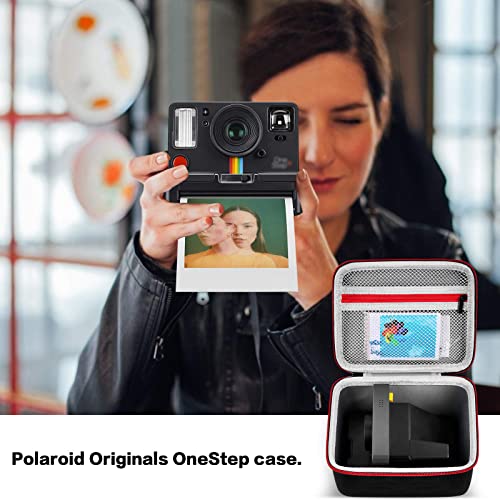 Portable Carrying Case Compatible with Polaroid Originals Now I-Type/ Now+/ OneStep 2 VF/ OneStep+ Instant Camera with Mesh Pocket