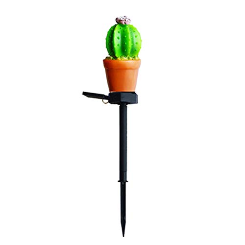 MOHALIKO Solar Lights Outdoor Garden, Simulation Pineapple Cactus Outdoor Garden Lawn LED Solar Lamp Landscape Light for Lawn, Walkway, Patio, Yard 3-Head Cactus