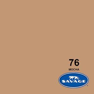 Savage Seamless Paper Photography Backdrop - #76 Mocha (107 in x 36 ft) Made in USA