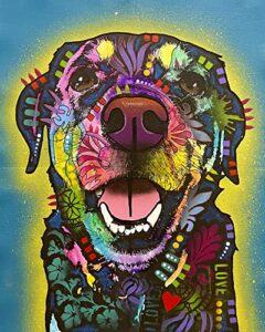 labrador retriever – best of breed dean russo garden flag 12″ x 17″