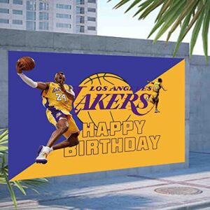 MengGeGe Legend Backdrops Basketball Theme Birthday Party Decor Banner Basketball Game Theme Party Supplies Sign Photography Backgrounds Wallpaper Room Decoration Photo Props 5X3Ft