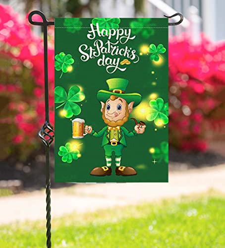 Tinuos St. Patrick's Day Garden Flag 12.5 x 18 Inches (Style one)