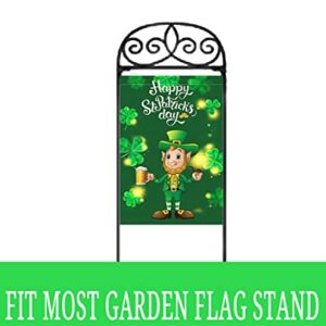 Tinuos St. Patrick's Day Garden Flag 12.5 x 18 Inches (Style one)