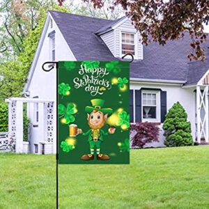 Tinuos St. Patrick's Day Garden Flag 12.5 x 18 Inches (Style one)