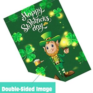 Tinuos St. Patrick's Day Garden Flag 12.5 x 18 Inches (Style one)