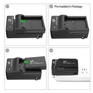 LP-E17 Battery Charger, LP Charger Compatible with Canon EOS Rebel T7i, T6i, T6s, SL3, SL2, 77D, 9000D, 8000D, 800D, 760D, 750D, 200D, M6, M5, M3, Kiss X8i DSLR Cameras & More