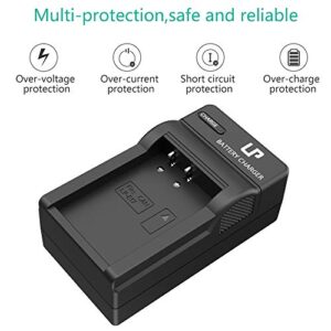 LP-E17 Battery Charger, LP Charger Compatible with Canon EOS Rebel T7i, T6i, T6s, SL3, SL2, 77D, 9000D, 8000D, 800D, 760D, 750D, 200D, M6, M5, M3, Kiss X8i DSLR Cameras & More