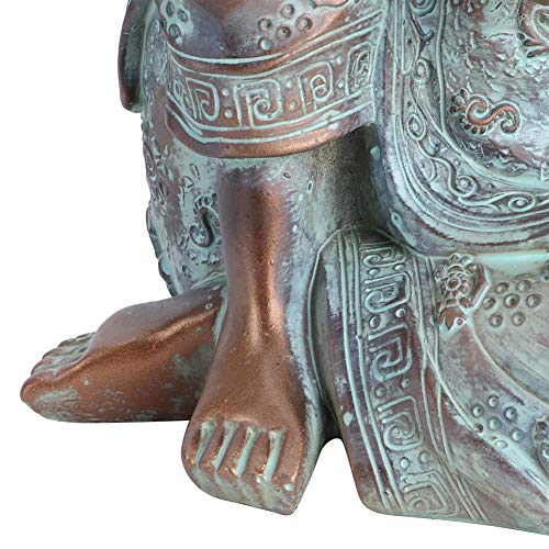 Buddha Statue, Resin Southeast Asian Style Buddha Decor, Outdoor Garden Yard Art Decoration Sitting Figurine Ornaments, Vivid Meditating Buddha Statue Figurine Sculpture