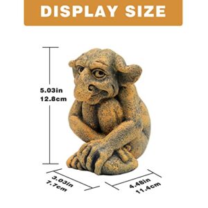 Gargoyle Sculpture, Troll Statues, Gothic Sculpture, Gargoyle Statues Outdoor, Gargoyle Gothic Decor Statue, Troll Resin Crafts, Gargoyle Resin Crafts, Funny Gnome Statue, Outdoor Garden Ornament