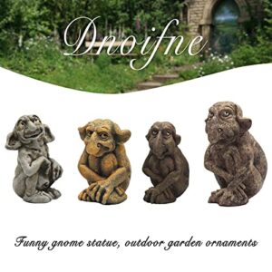 Gargoyle Sculpture, Troll Statues, Gothic Sculpture, Gargoyle Statues Outdoor, Gargoyle Gothic Decor Statue, Troll Resin Crafts, Gargoyle Resin Crafts, Funny Gnome Statue, Outdoor Garden Ornament