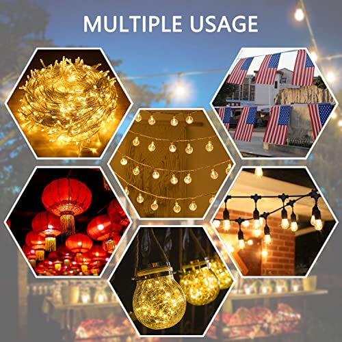 TIILONGVA Outdoor String Light Poles 2 Pack, 100 Inch Light Poles for Outside String Lights, Backyard Steel Patio Light Poles for Garden, Patio, Wedding, Party, Birthday Decorations (Black, 2)