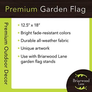 Briarwood Lane Always and Forever Flowers Bereavement Garden Flag Inspirational 12.5" x 18"