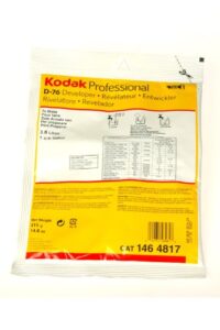 kodak d-76 developer powder, b and w film 1 gallon