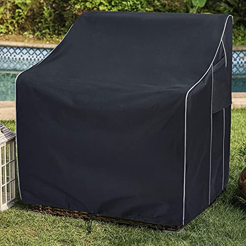 FORSPARK Outdoor Chair Covers Waterproof Clearance, Lawn Patio Furniture Chair Covers, Fits up to 29 x 30 x 36 inches (W x D x H) 2 Pack