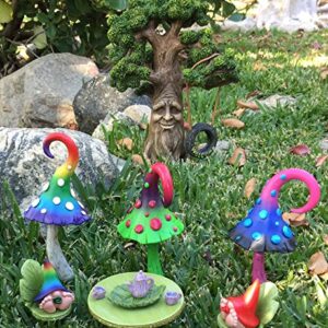 GlitZGlam Miniature Baby Gnomes 7 Pack Collection – The Adorable Baby Gnomes for The Fairy Garden That Garden Fairies Love