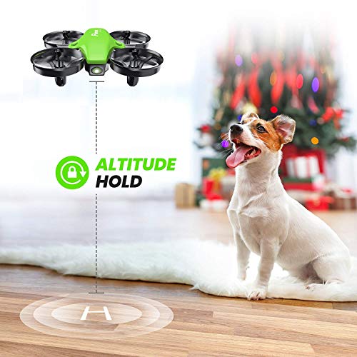 Potensic Upgraded A20 Mini Drone Easy to Fly Even to Kids and Beginners, RC Helicopter Quadcopter with Auto Hovering, Headless Mode, 3 Batteries and Remote Control, Gift Choice for Boys and Girls