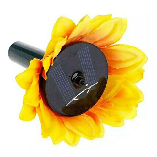 Fluttering Solar Butterfly,Solar Dancing Hummingbird & Butterfly with Sunflower,Solar Powered Ornaments Decorative for Garden Yard Plants Flowers Patio Landscape Outside, One-size