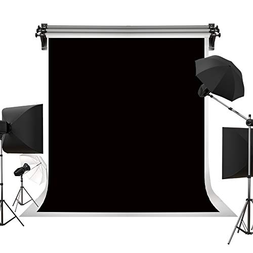 Kate 10ft×12ft Solid Black Backdrop Portrait Background for Photography Studio