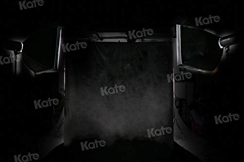 Kate 10ft×12ft Solid Black Backdrop Portrait Background for Photography Studio