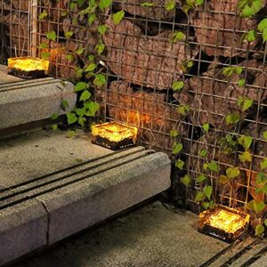 outside lights led solar garden light brick ice cube solar lawn lights outdoor decoration lamp for stair pathway driveway landscape yard patio lanterngawdi