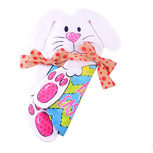 Fun-Here Easter Bunny Eggs Garden Flag Double Sided Home Garden Outdoor Decorative 12" x 18"