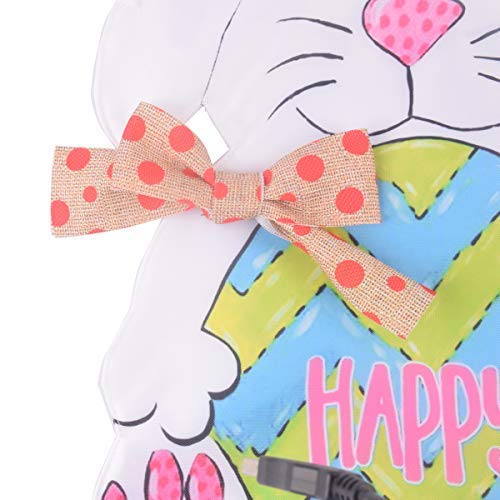 Fun-Here Easter Bunny Eggs Garden Flag Double Sided Home Garden Outdoor Decorative 12" x 18"