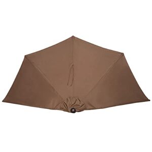 Pure Garden 443470PUF Patio Umbrella, Brown