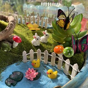 BangBangDa Miniature Fairy Garden Decor Accessories - Flower Fairies Garden Kit Gnome Figurines Statue Set Indoor Outdoor Garden Decoration Birthday Gardening Gifts for Girl Boy Mother Girlfriend