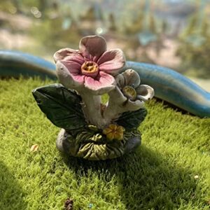 BangBangDa Miniature Fairy Garden Decor Accessories - Flower Fairies Garden Kit Gnome Figurines Statue Set Indoor Outdoor Garden Decoration Birthday Gardening Gifts for Girl Boy Mother Girlfriend