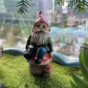 BangBangDa Miniature Fairy Garden Decor Accessories - Flower Fairies Garden Kit Gnome Figurines Statue Set Indoor Outdoor Garden Decoration Birthday Gardening Gifts for Girl Boy Mother Girlfriend