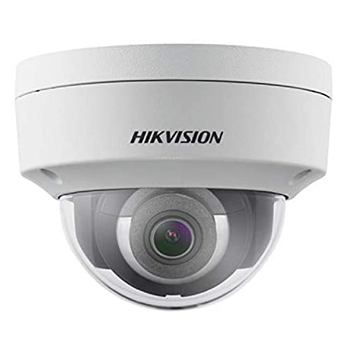 Hikvision outdoor DS-2CD2143G0-I New H.265+ 4MP IP Vandal Dome EXIR Fixed 2.8mm Lens True WDR Network Camera, English Version [Replacement Model for DS-2CD2142FWD-I]