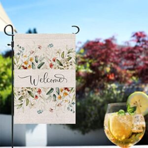 FIBEROMANCE Spring Summer Garden Flag…