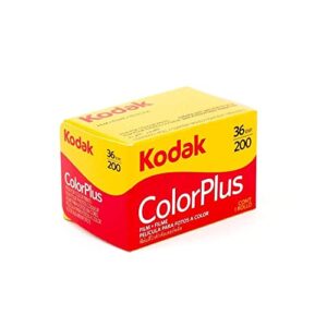 kodak 6031470 color plus 200 135/36 film, black/white-negative film