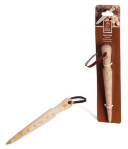 esschert design usa w4006 secrets du potager wooden plant dibber