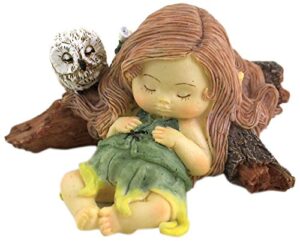 top collection miniature fairy garden and terrarium sleeping little fairy