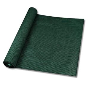 coarbor 6’x50′ outdoor shade fabric cloth material roll for diy pergola cover carport patio deck backyard garden plant shade cover yard balcony privacy shade screen green