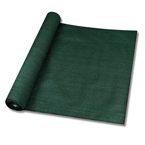 COARBOR 6'x50' Outdoor Shade Fabric Cloth Material Roll for DIY Pergola Cover Carport Patio Deck Backyard Garden Plant Shade Cover Yard Balcony Privacy Shade Screen Green