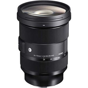 sigma 24-70mm f2.8 art dg dn – sony e mount (renewed)