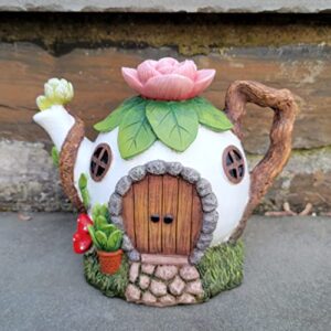 Mokoboho Teapot Fairy Garden House