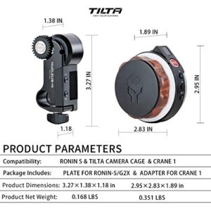 Tiltamax Nucleus-Nano: Wireless Lens Control System — Wirelessly Control The Focus or Zoom of Most DSLR or Cine-Style Lenses | Compatible with Ronin S