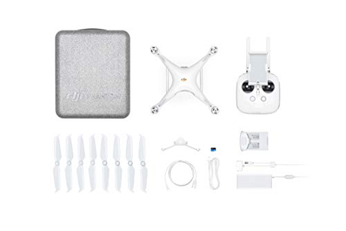 DJI Phantom 4 Pro V2.0 - Drone Quadcopter UAV with 20MP Camera 1" CMOS Sensor 4K H.265 Video 3-Axis Gimbal White