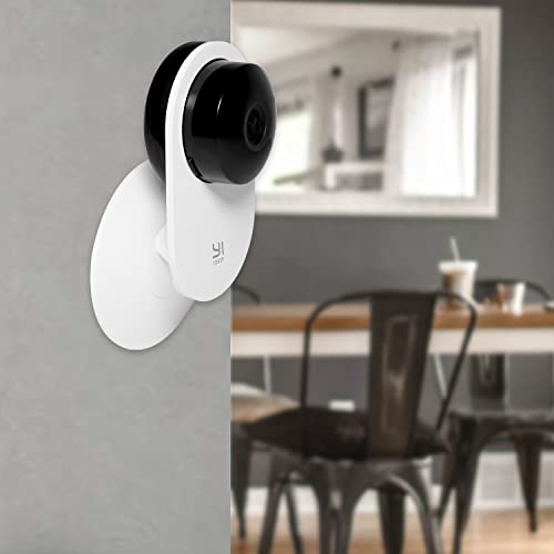 4 Pack Wall Mount for Yi Home Security Camera, No Punching, Extremely Simple Installation (Camera is NOT Included)