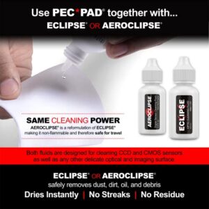 PEC-PAD Lint Free Wipes 4”x4” Non-Abrasive Ultra Soft Cloth for Cleaning Sensitive Surfaces Like Camera, Lens, Filters, Film, Scanners, Telescopes, Microscopes, Binoculars. (100 Sheets Per/Pkg)