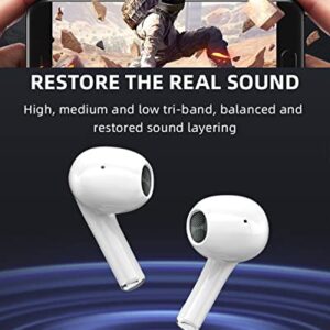 iPhone Headphones (3rd Generation) 2023 Latest Version Wireless Bluetooth Earbuds with USB-C Fast Charging Case, Running/Fitness (Touch Control,Sweat and Water Resistant) 100% Up to 25+ Hours of Use