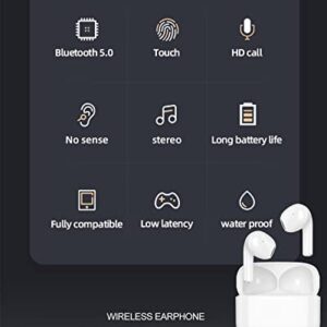 iPhone Headphones (3rd Generation) 2023 Latest Version Wireless Bluetooth Earbuds with USB-C Fast Charging Case, Running/Fitness (Touch Control,Sweat and Water Resistant) 100% Up to 25+ Hours of Use